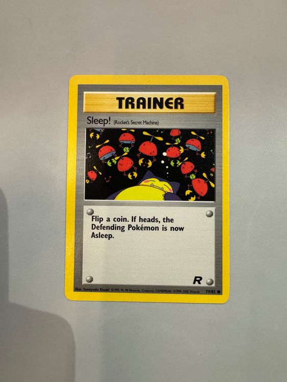 Team Rocket sleep! Trainer (Gebraucht) in Niederhasli für CHF 1.1 – mit ...