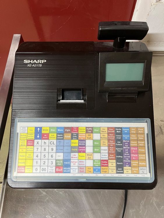 Sharp XE-A217B Registrierkasse Gastrokasse (Gebraucht) in Würenlos für ...