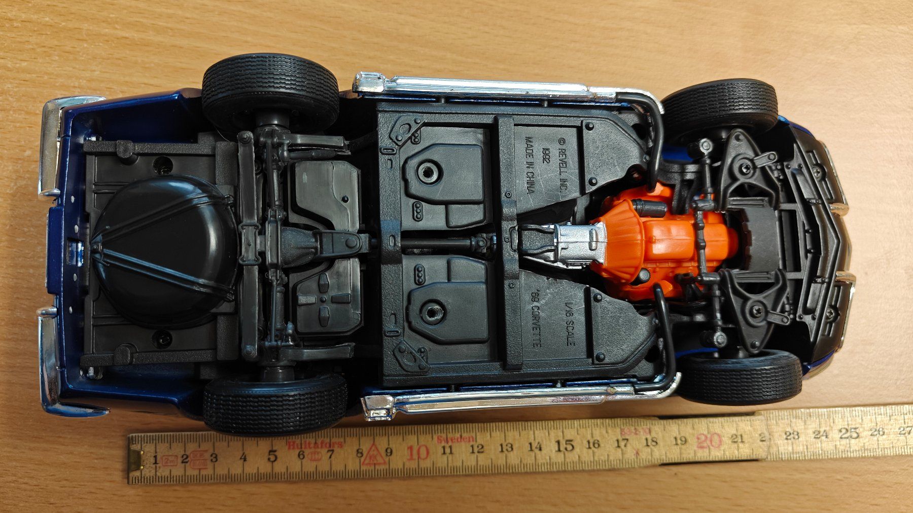 Corvette 1969, Modellauto, 1:18, blau (Gebraucht) in Glattfelden für ...