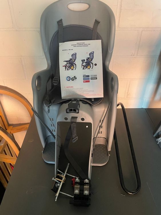 Kindersitz Velo Gepäckträger BO-BA (Neu (gemäss Beschreibung)) in Oberriet SG für CHF 10 – nur ...