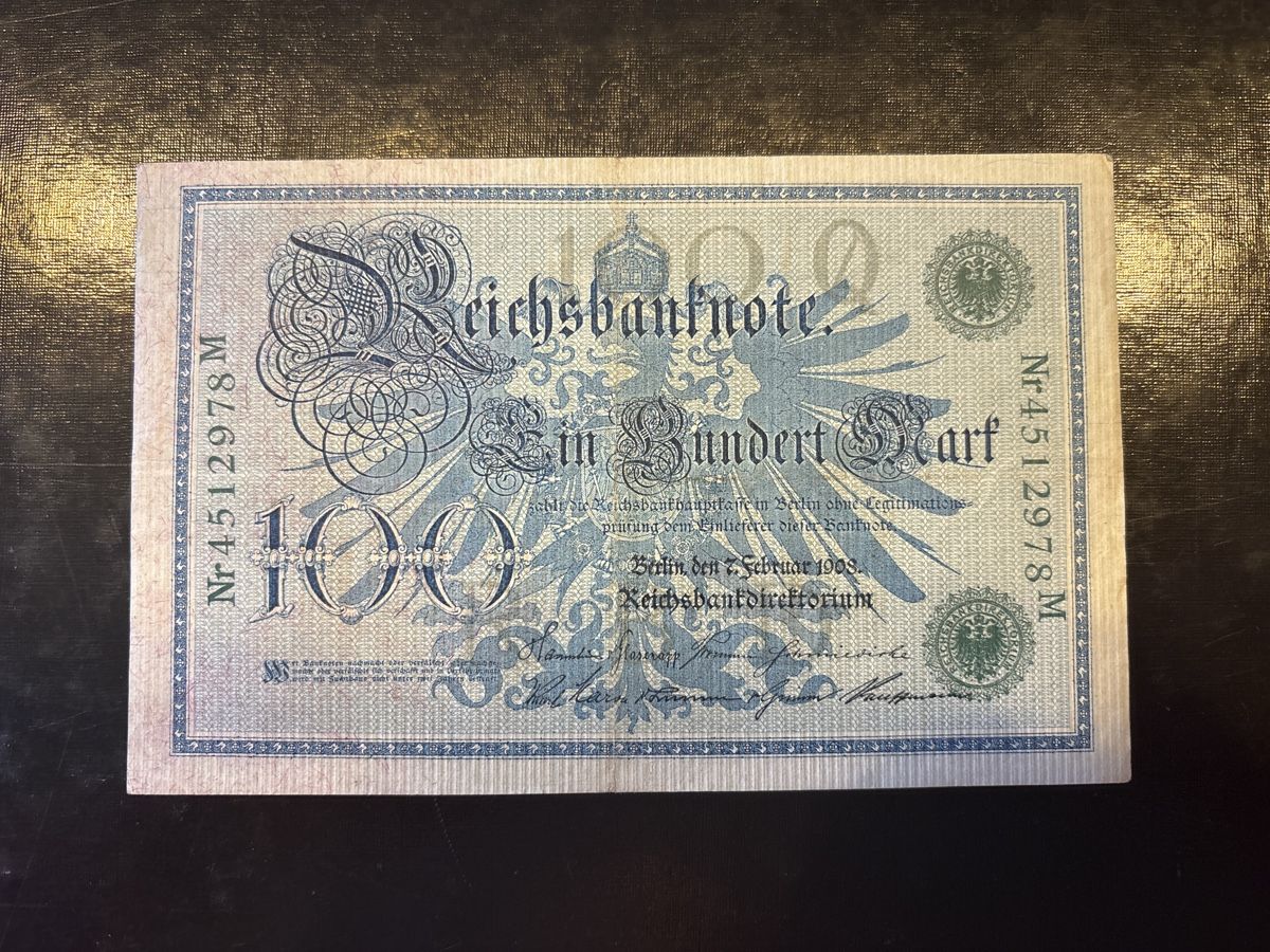Billet Allemagne 🇩🇪 1908 (D'occasion) à Bussigny pour CHF 2 – avec ...