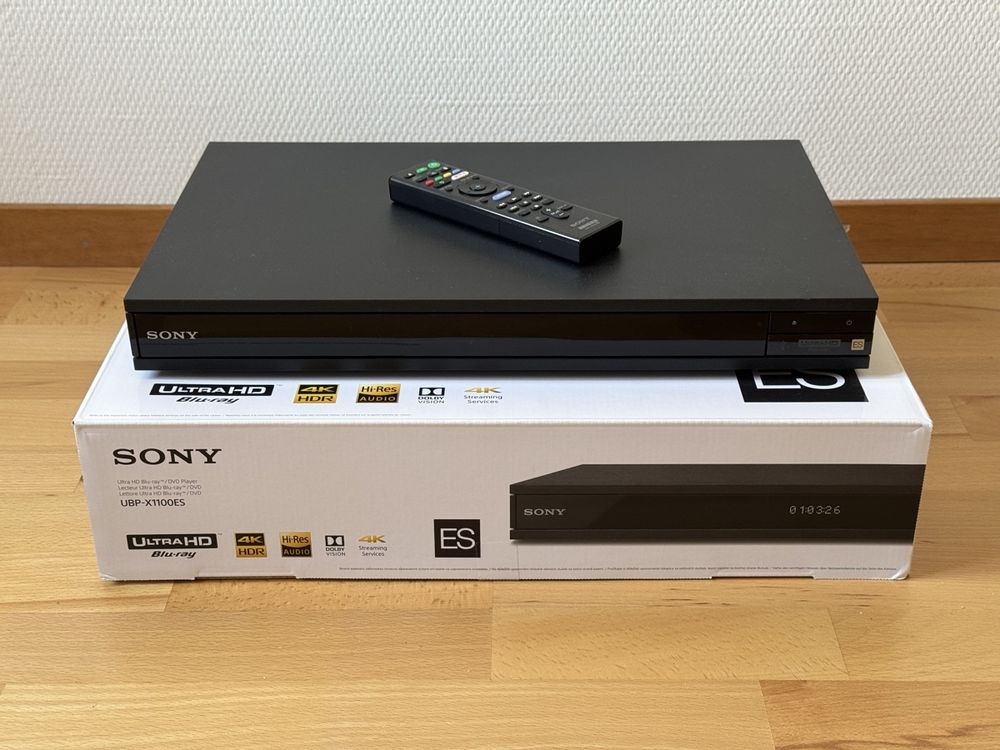 Sony UBP-X1100ES 4K UHD/SACD Player (Gebraucht) in Gontenschwil für CHF ...