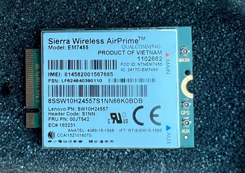 WWAN Wireless card Sierra AirPrime EM7455 | Kaufen auf Ricardo