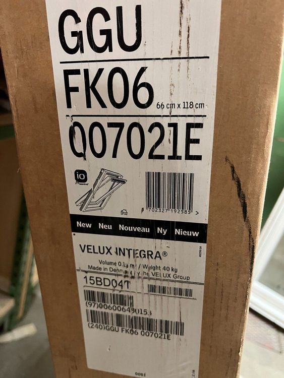 Velux Dachfenster GGU FK06 66x118cm | Kaufen auf Ricardo