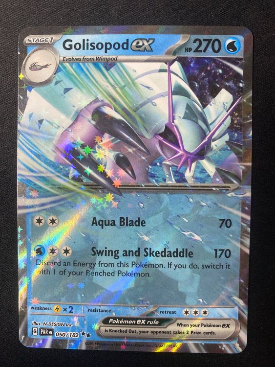 Golisopod ex 50 - Tectass ex - Paradox Rift - EN ab 1 | Kaufen auf Ricardo