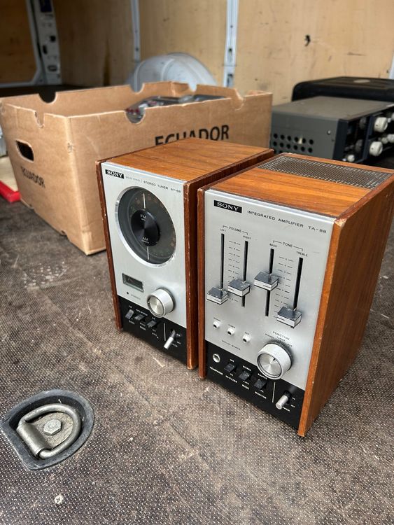SONY Vintage-Audiogeräte ST-88 & TA-88 70er Jahre Design (Gebraucht) in ...