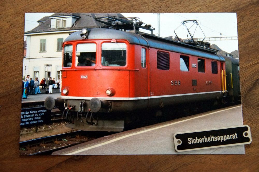 SBB Re 4/4 I Nr. 10048 - 1995 (Gebraucht) in Schönenwerd für CHF 12 – mit Lieferung auf Ricardo ...