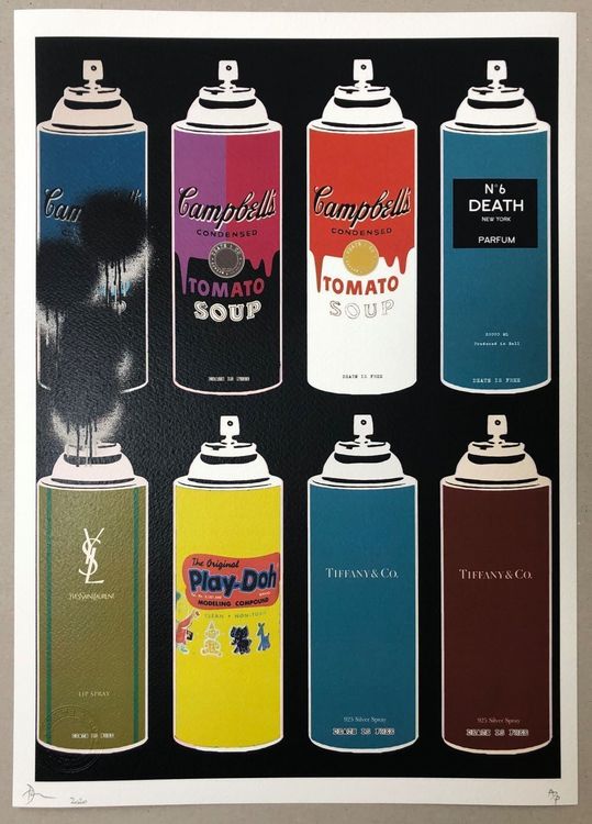 Death NYC: Tiffany, YSL Campbell Soups, signiert | Kaufen auf Ricardo