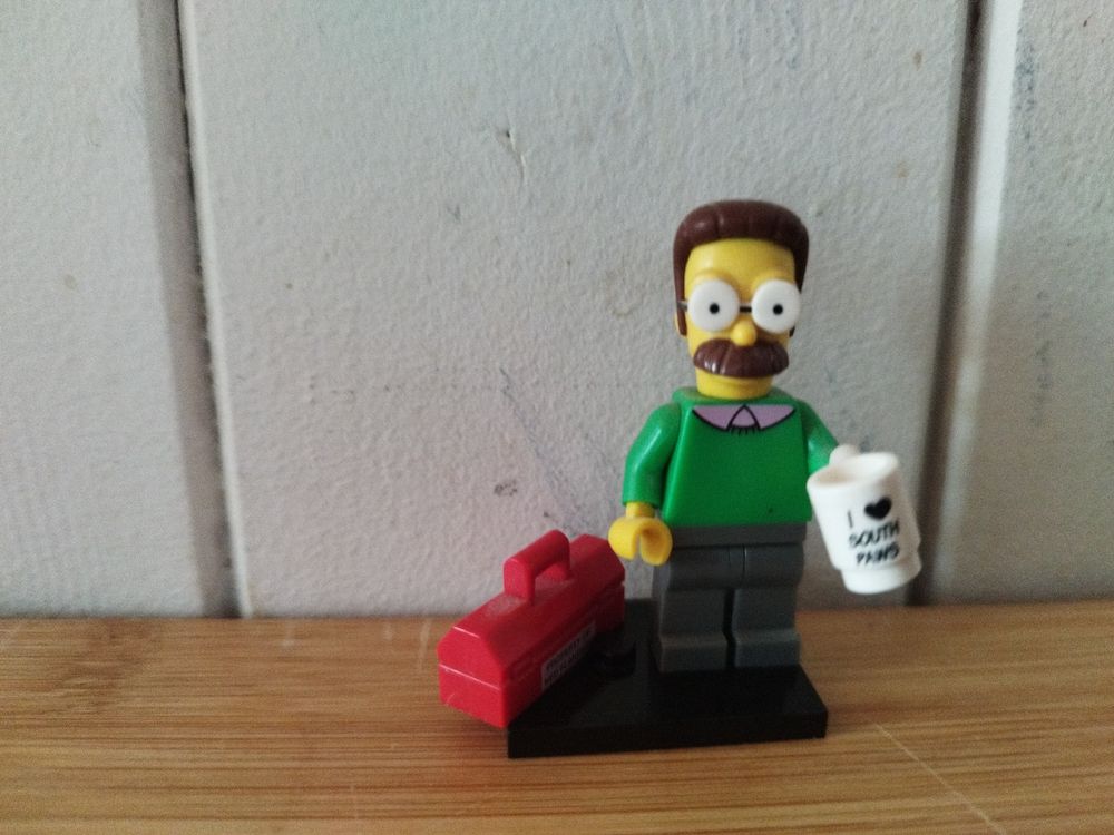 Lego Simpsons Ned Flanders Serie 1 (Neu (gemäss Beschreibung)) in ...