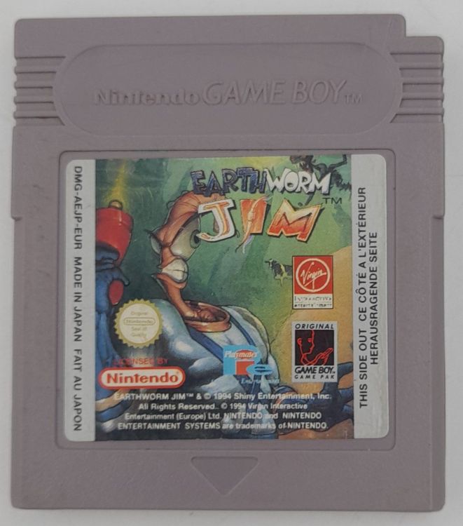 Earthworm Jim – Nintendo Game Boy (EUR) (D'occasion) à St-Sulpice VD ...