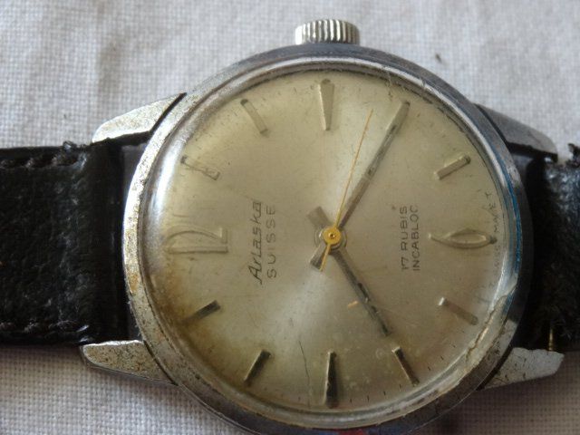 ARLASKA ANTIK HERREN UHR.HANDAUFZEUG .17RUBIS.LÄÜFT. (Gebraucht) in ...