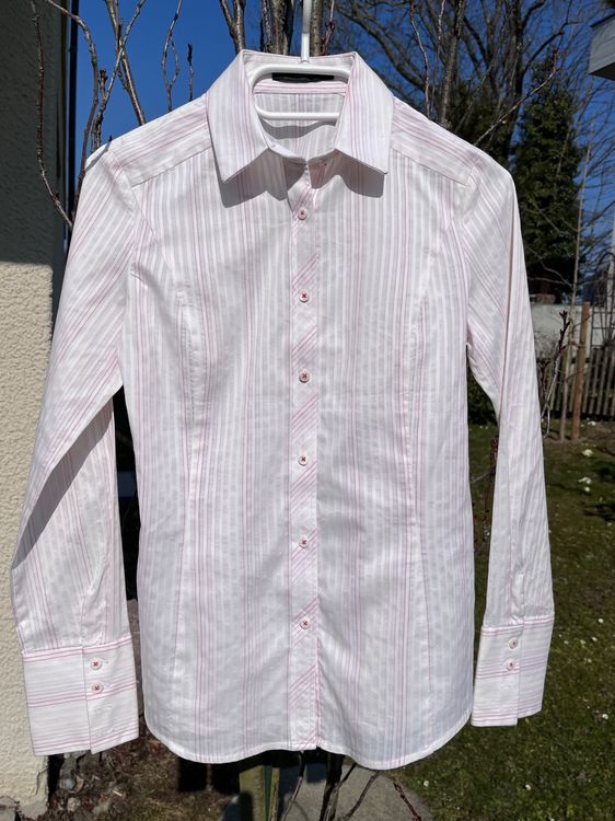 Damenbluse von G2 mit rosa Streifen - Größe 38 für EU S-M | Kaufen auf ...