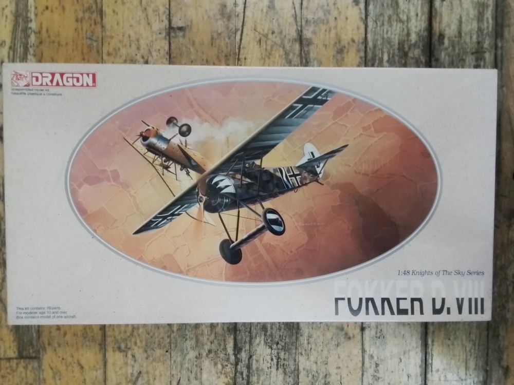 Dragon 5907 Fokker D Vlll Flugzeug Bausatz 1:48 | Kaufen auf Ricardo