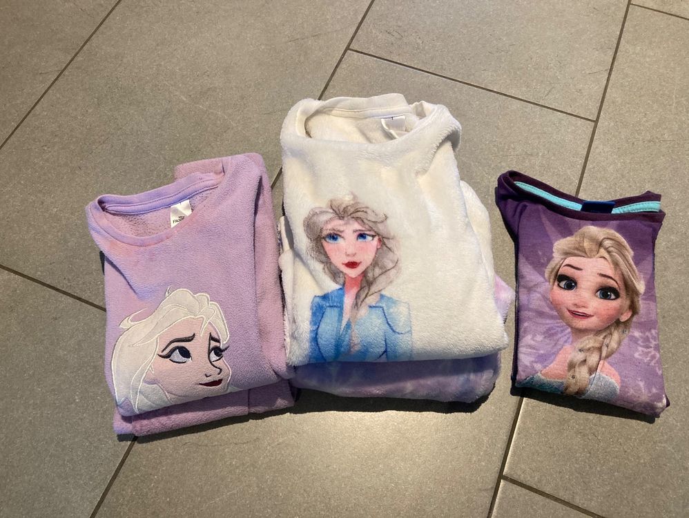 Kleiderset Anna Elsa Frozen Gr. 110 (Gebraucht) in Lenzburg für CHF 8 ...