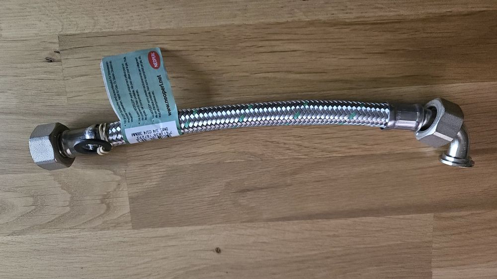 Tuyau renforcé NEOFLEX 3/4" x 3/4", 30 cm, DN 13 équerre (Neuf (Voir ...