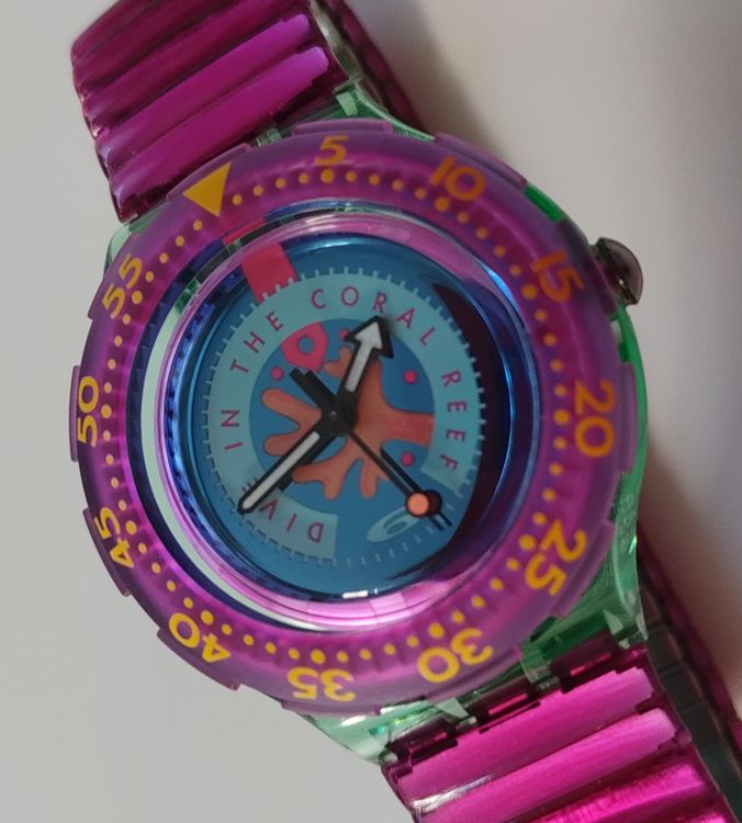 Swatch Scuba 200 SDG102/103 Cherry Drops (Gebraucht) in für CHF 10 – mit Lieferung auf Ricardo ...