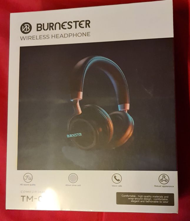 Kopfhörer NEU Bluetooth Burnester TM-073 | Kaufen auf Ricardo