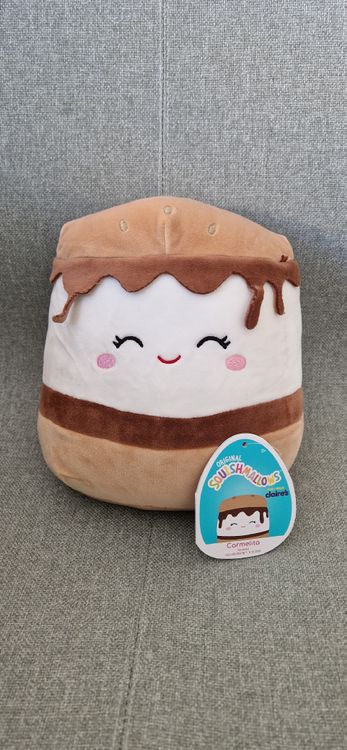 Squishmallow Marshmellow Smores Carmelita (Neu und originalverpackt) in ...