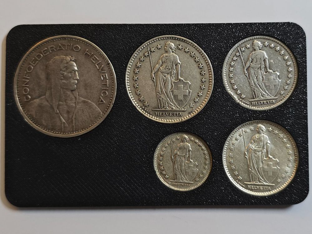 SwissSilverCard 1 Unze Feinsilber mit 9.50 CHF Nominalwert (Neu (gemäss ...