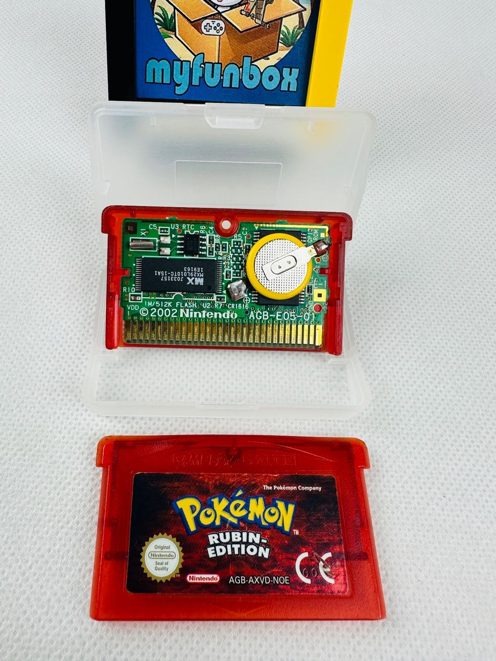 Game Boy Advance Spiel GBA Pokémon Rubin Edition deutsch (Gebraucht) in ...