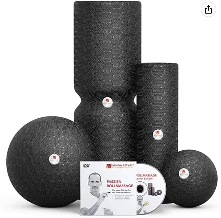 Blackrolls-Set vier Stück, schwarz, ohne CD, originalverpack (Neu und ...