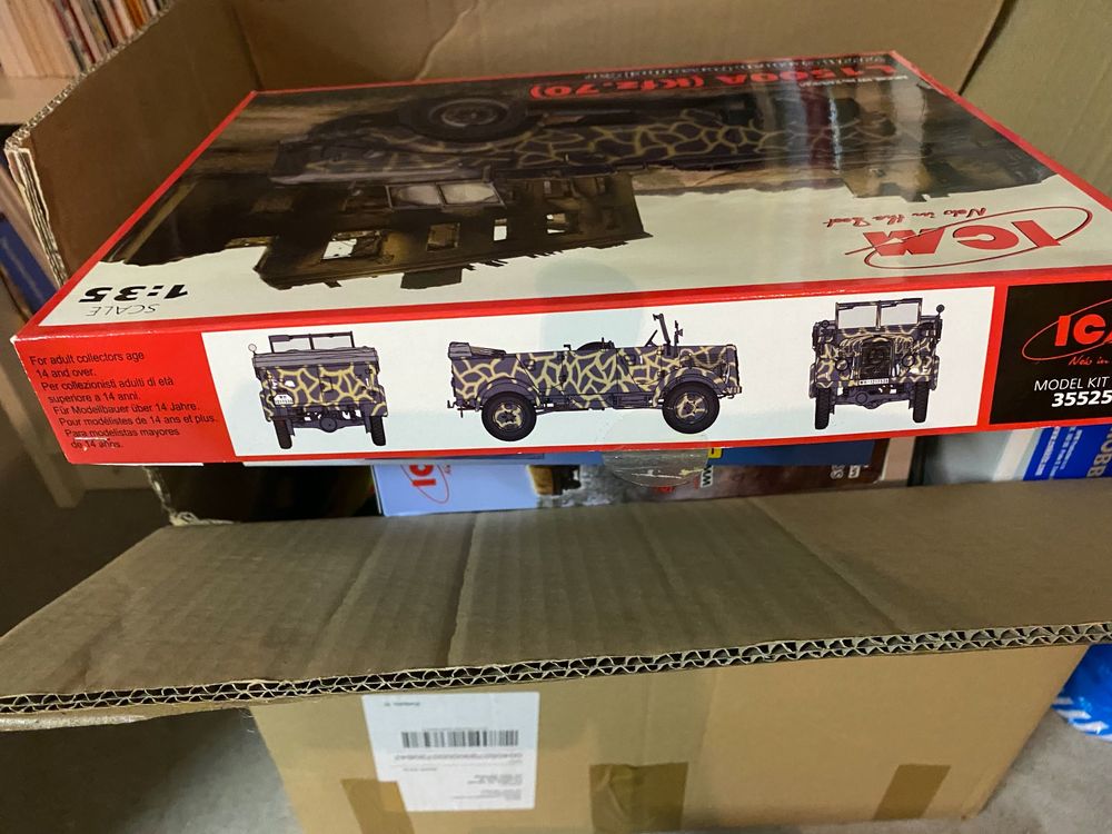 1/35 WWII GERMAN L1500A SD.KFZ.70 PERSONNEL CAR | Kaufen auf Ricardo