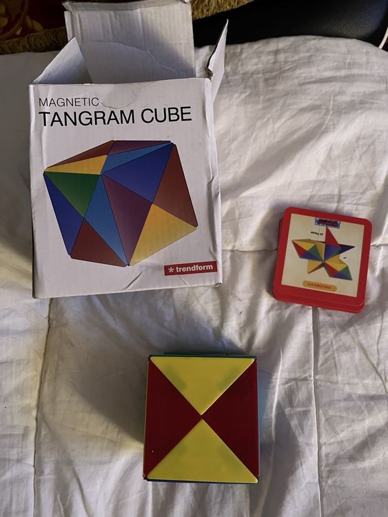 Magnetisches Tangram Cube Geduldspiel (Gebraucht) in Hindelbank für CHF ...