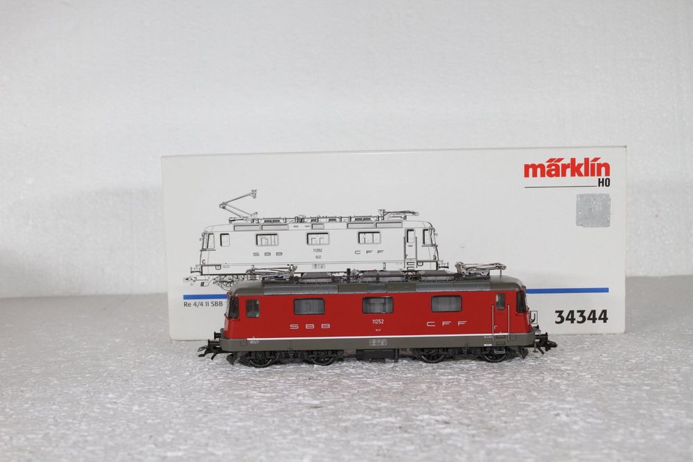 Märklin 34344 SBB Re 4/4 digital eckige Lichter | Kaufen auf Ricardo