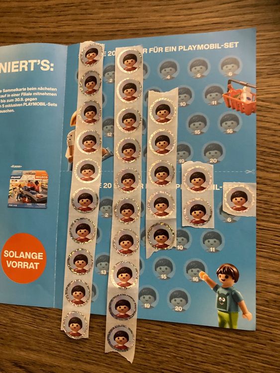 Migros Playmobil Mania 28 Sticker (Gebraucht) in Herrliberg für CHF 17 ...