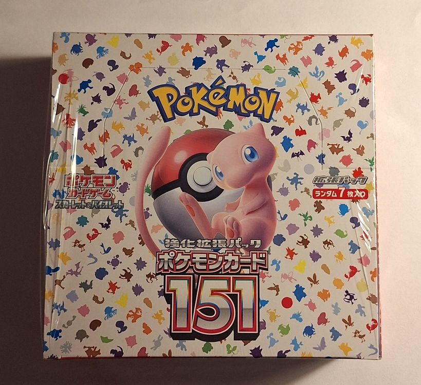 Pokemon 151 sv2a Display Box New Sealed Japanese (Neu und ...