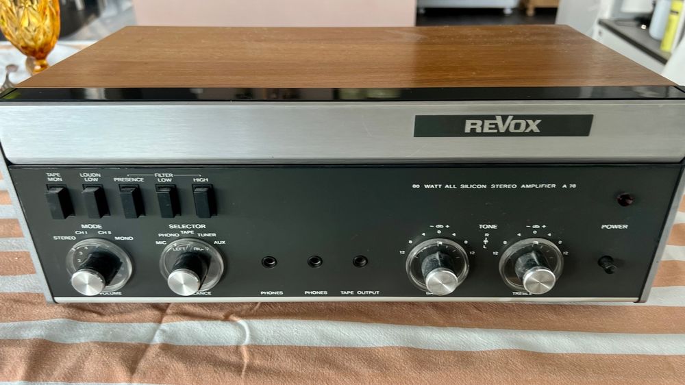 REVOX Amplifier A78 (Gebraucht) in Zürich für CHF 151 – nur Abholung auf Ricardo kaufen