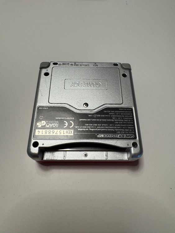 Game Boy Advance SP – Mario Limited Edition OVP inkl Zubehör (Gebraucht ...