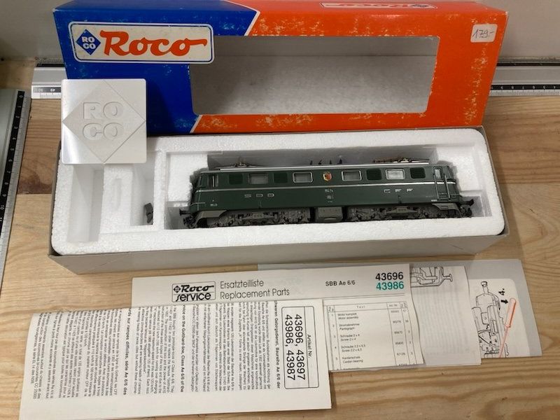 Roco H0 43696 Elektro-Lok Ae 6/6 SBB 11425 Genf Genève (Gebraucht) in ...
