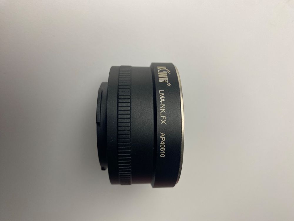 Kiwi FotosCamera Mount Adapter for Nikon F to Fuji X #LMA-NK (Gebraucht) in Basel für CHF 40 ...