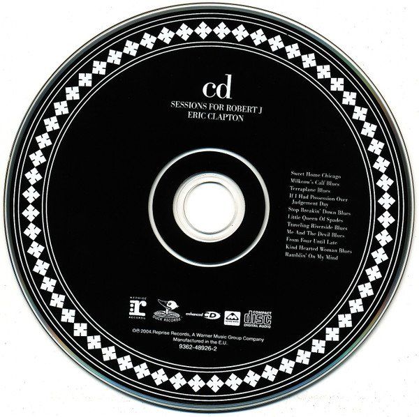 set CD + DVD - Eric Clapton- Sessions for Robert J [Reprise] | Kaufen ...