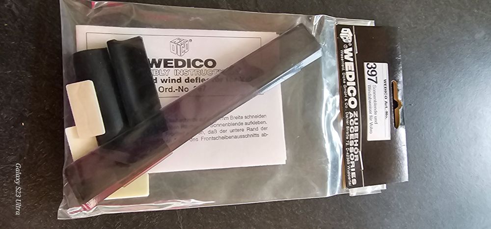 Wedico Sonnenblende und Windabweiser für Volvo (Neu und ...