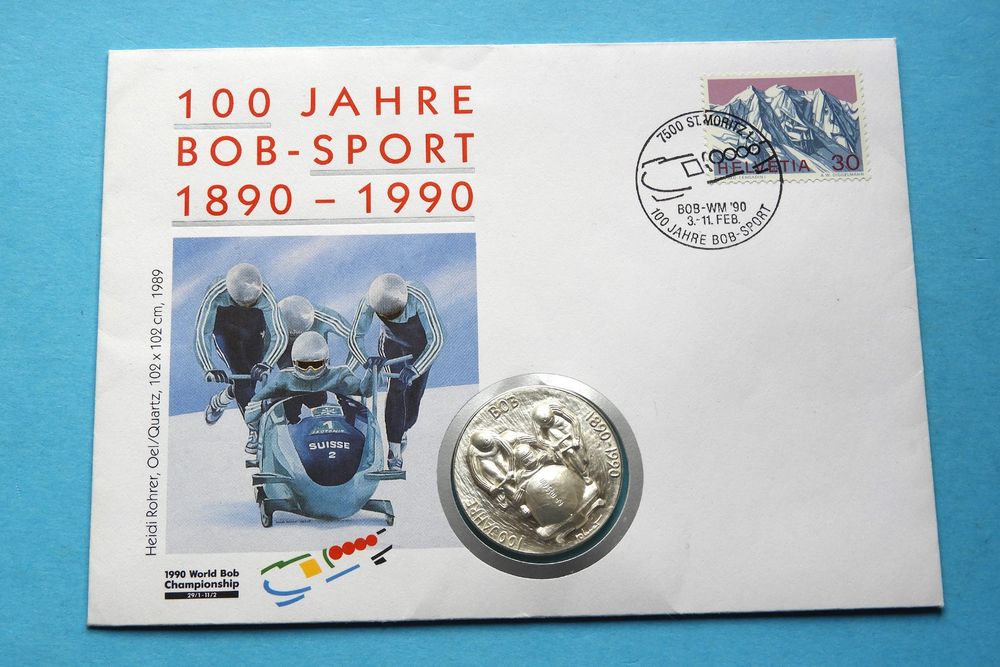 Franco Annoni 700 Jahre Sport BOB 20g Silber 999 (Gebraucht) in ...
