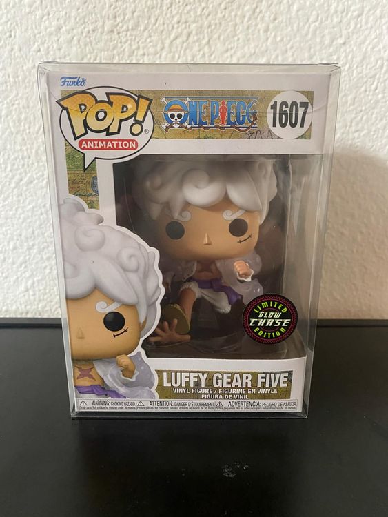Funko Pop! Luffy Gear Five 1607 Glow CHASE One Piece (Neu und ...