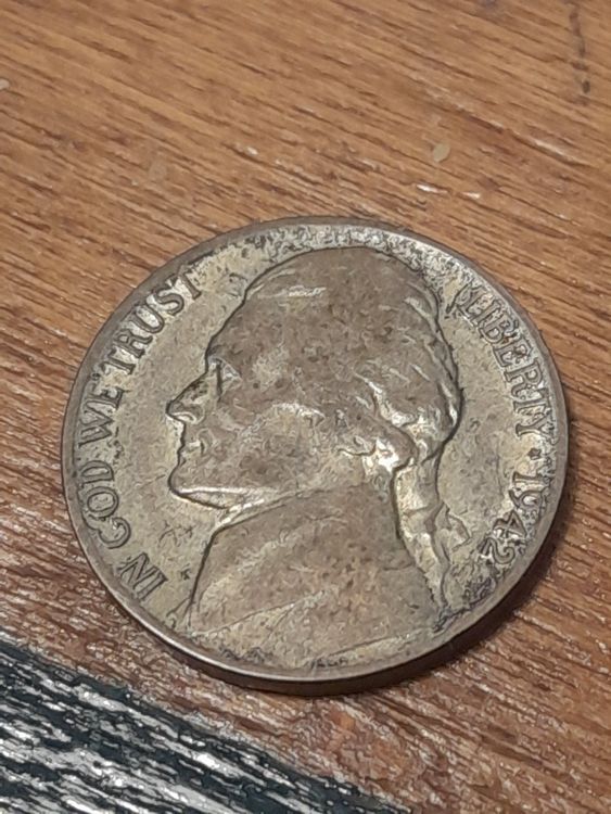 Usa 5 cents 1942 P (Silber 0,350 ) (Gebraucht) in Basel für CHF 0.8 – mit Lieferung auf Ricardo ...