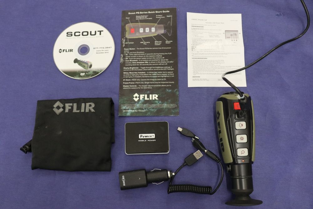 FLIR Scout PS32 Wärmebildkamera zum Jagdeinsatz kompl. Set (Gebraucht ...