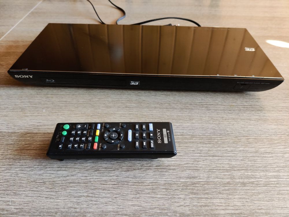 SONY BLU-RAY DISC/DVD-PLAYER BDP-S490 (Gebraucht) in Hondrich für CHF 13 – mit Lieferung auf ...