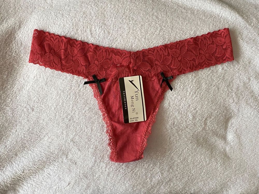String / Tanga mit Spitzen ~ gr. XL~ *** NEU *** | Kaufen auf Ricardo