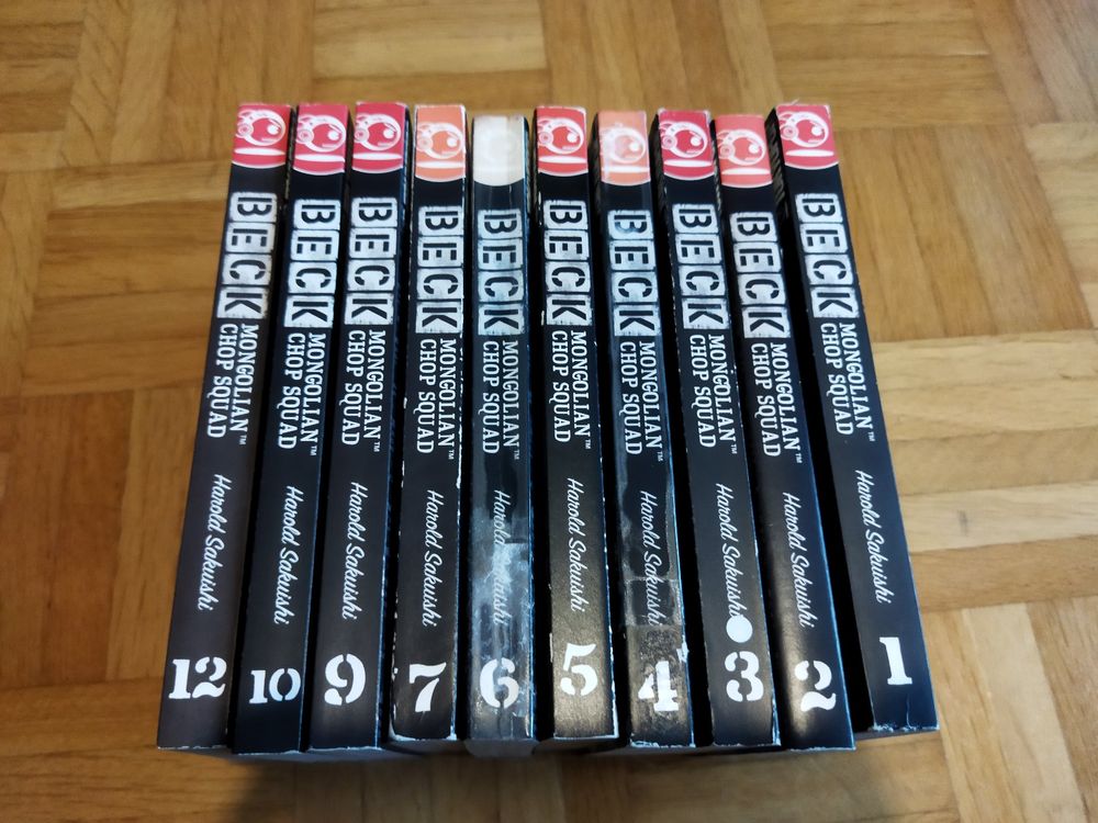 Manga: Beck Mongolian Chop Squad, Volume 1-12 exkl. 8,11 (Gebraucht) in Killwangen für CHF 51 ...