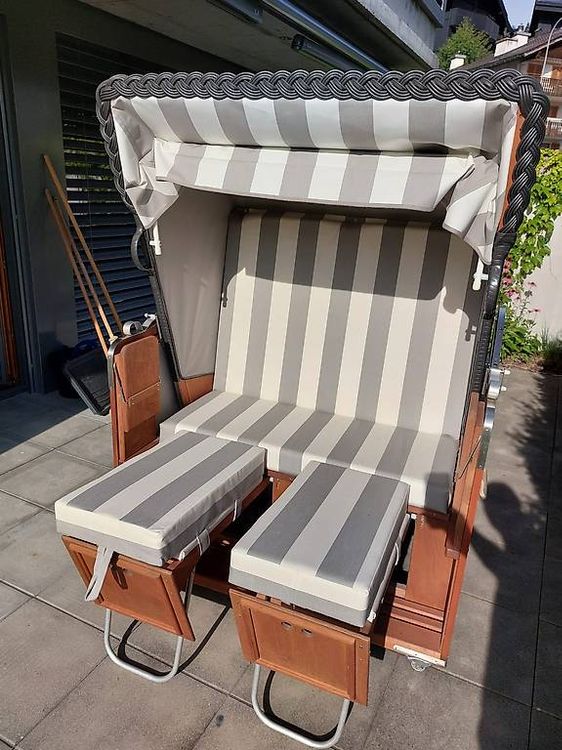 Strandkorb auf Rollen von Korbwerk Manufaktur (Gebraucht) in Laax GR für CHF 490 – nur Abholung ...