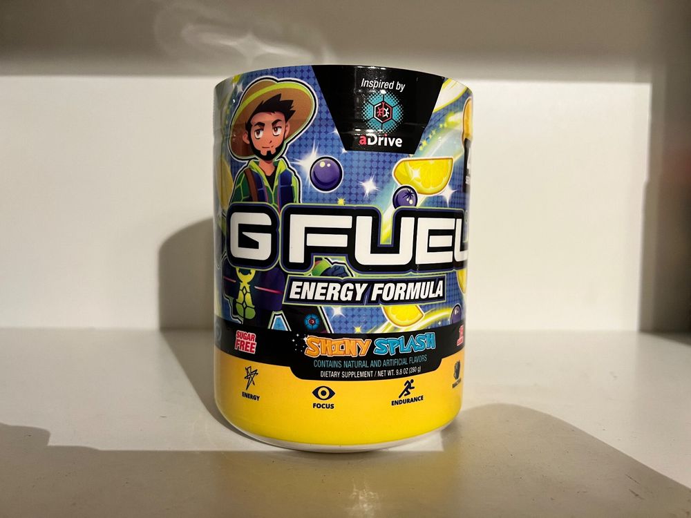GFUEL / G Fuel Tub / Shiny Splash (Neu und originalverpackt) in ...