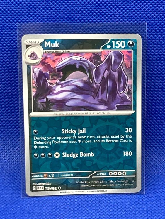 Pokemon 151 Mulk Reverse Holo 089 / 165 (Neuf (Voir description)) à ...