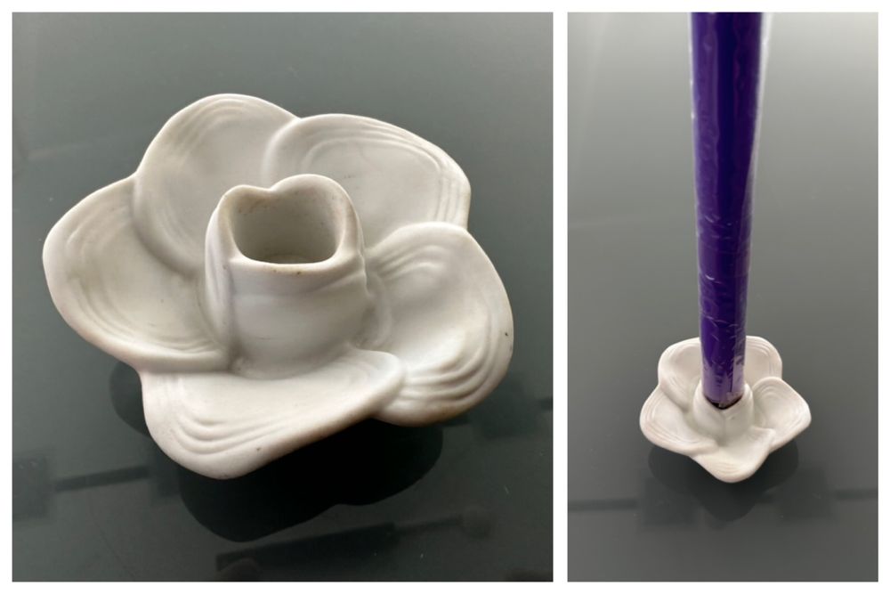 Vintage Kerzenhalter Rose - Rosenthal Porzellan | Kaufen auf Ricardo