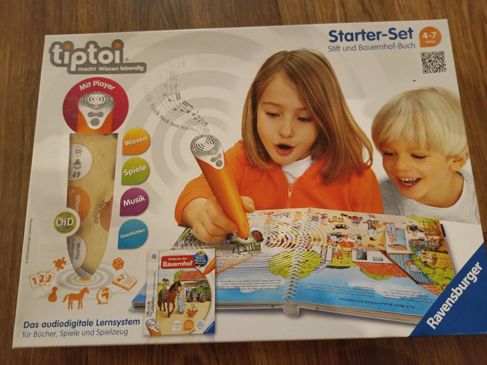 Tiptoi Starter-Set Stift + Bauernhof-Buch, 4-7 Jahre (Gebraucht) in ...
