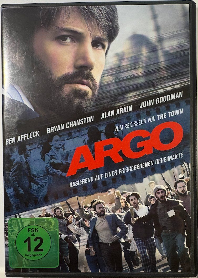 DVD ARGO - BEN AFFLEC - JOHN GOODMAN - BRYAN CRANSTONE - AL (Gebraucht ...