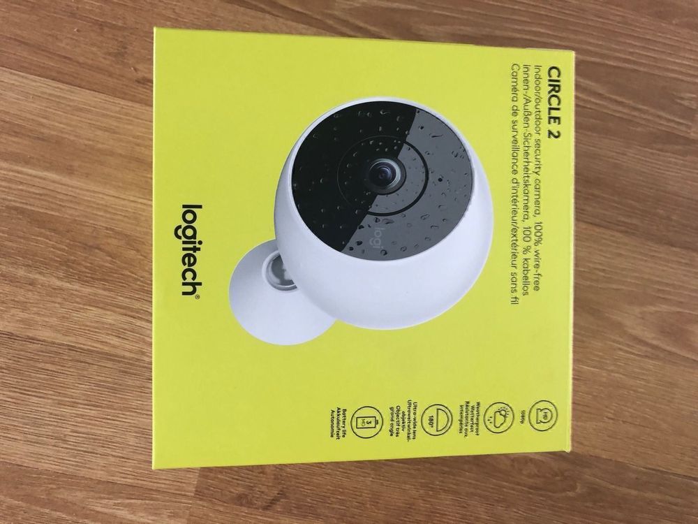 Caméra Logitech circle 2 avec batterie | Kaufen auf Ricardo